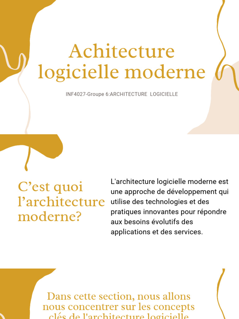 Architecture Logicielle Moderne et Microservices | PDF | Génie logiciel | Informatique