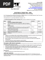 Electrician Trade Test | PDF | Electrician | Academic Degree