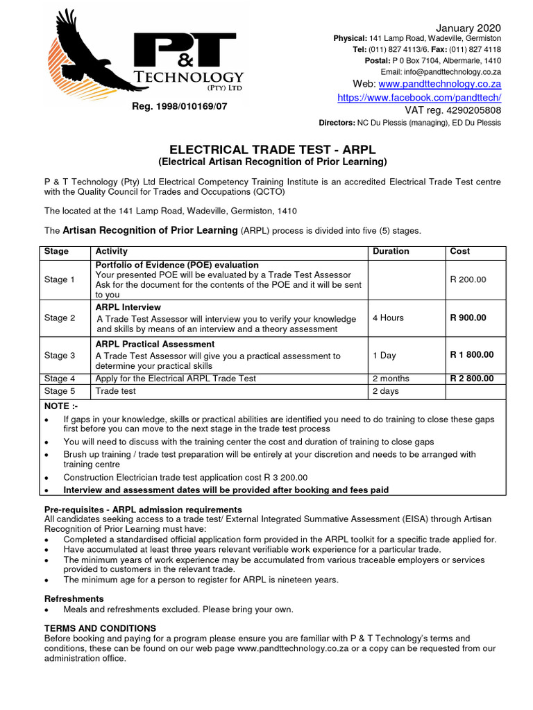 ARPL Electrical Trade Test Overview | PDF | Cheque | Business