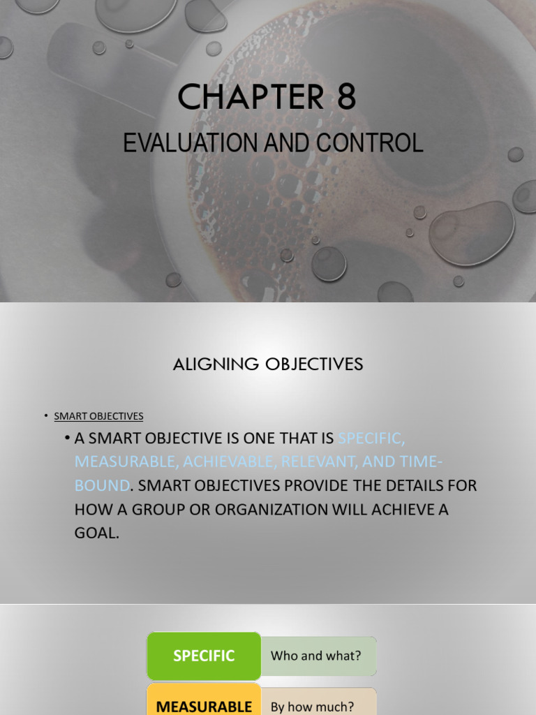 Chapter 8 ISM | PDF | Strategic Planning | Goal