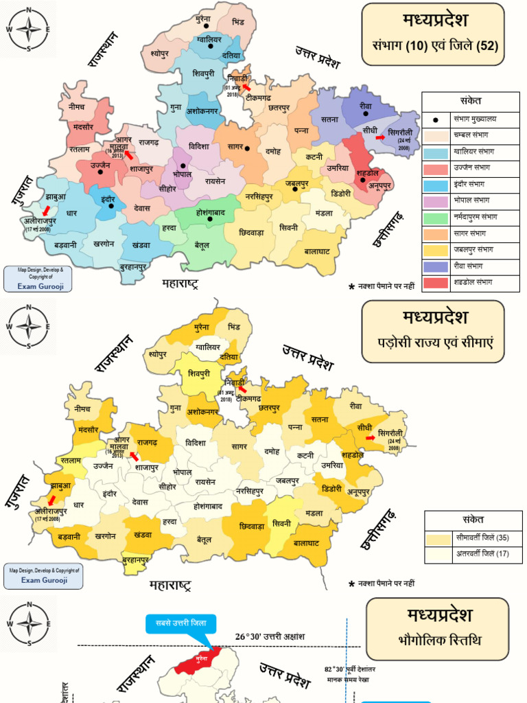 Madhya Pradesh MAP Notes PDF in Hindi | PDF