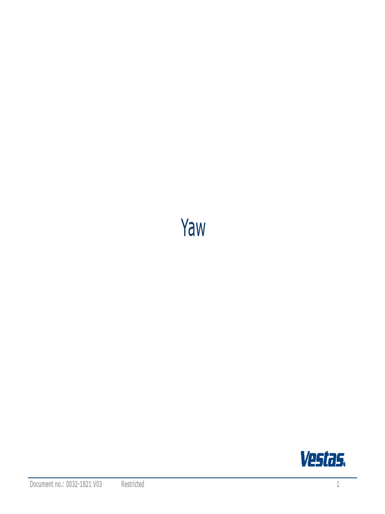 4 PPT - Yaw | PDF | Manufactured Goods | Machines