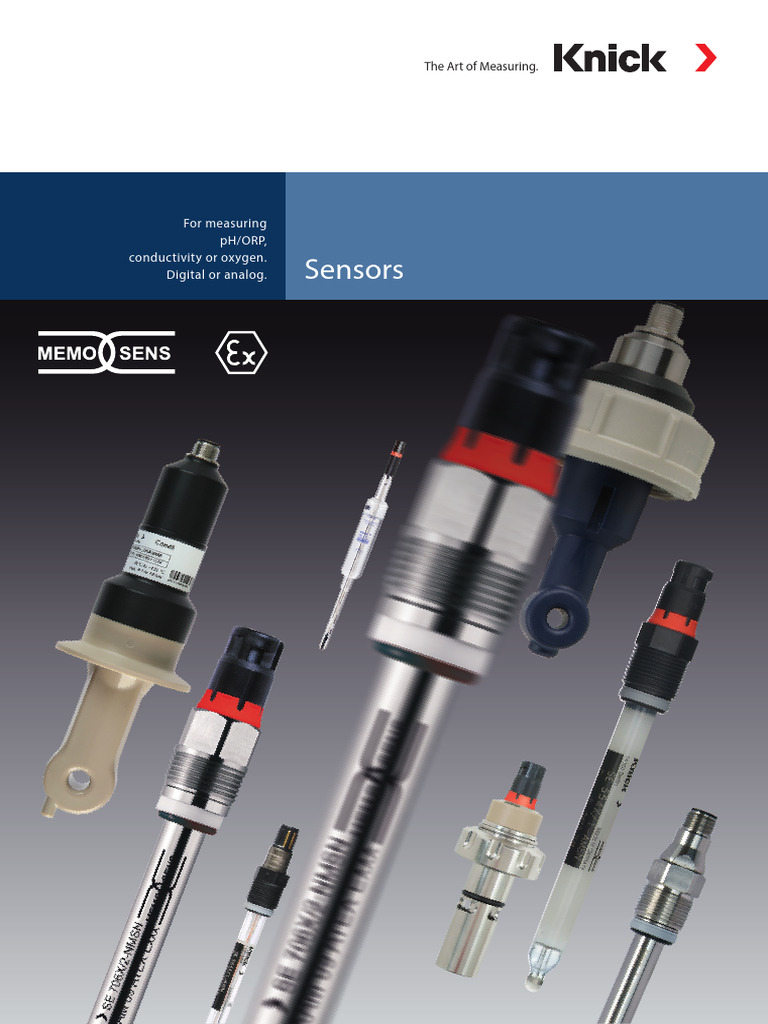 Brochure-Flyer Sensors-en-Knick | PDF | Water | Sensor