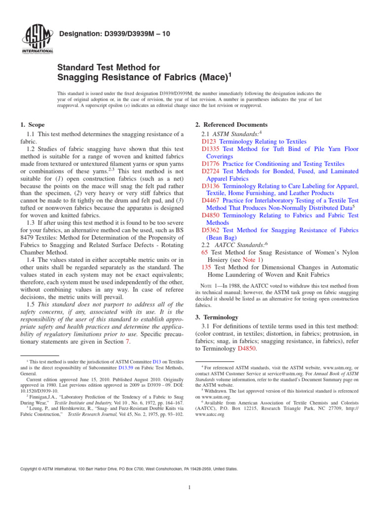 D3939D3939M | PDF | Textiles | Yarn