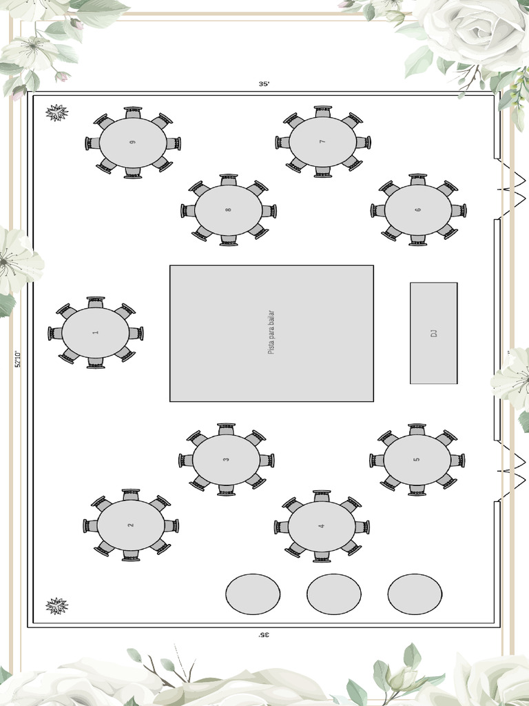 Mapa de Mesas 1 | PDF