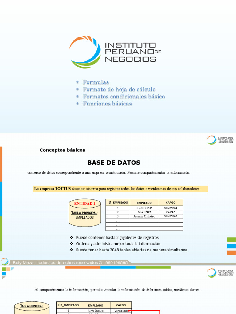 Access Semana1 2024 | PDF | Bases de datos | Informática