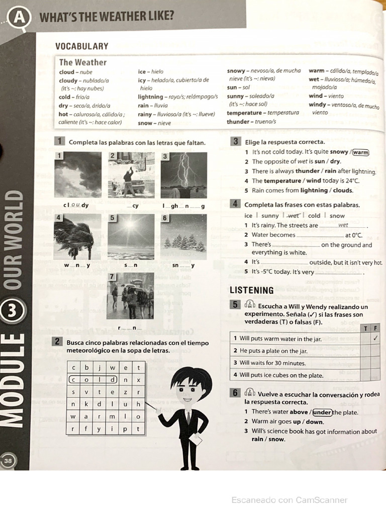 Cuadernillo Inglés 1 Eso 2º Trimestre | PDF