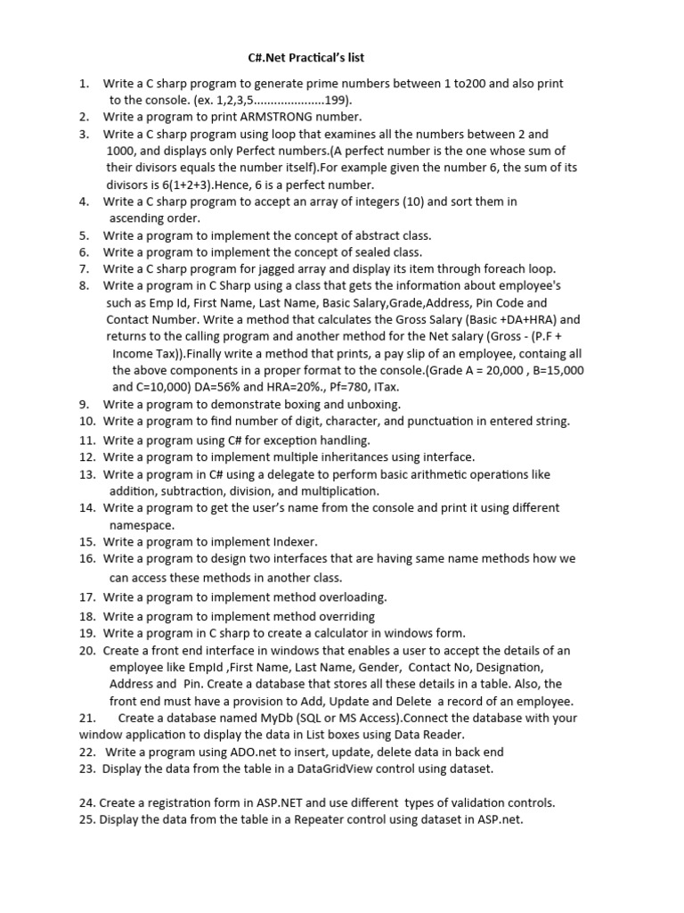 BS P51 As01 | PDF | C Sharp (Programming Language) | Databases
