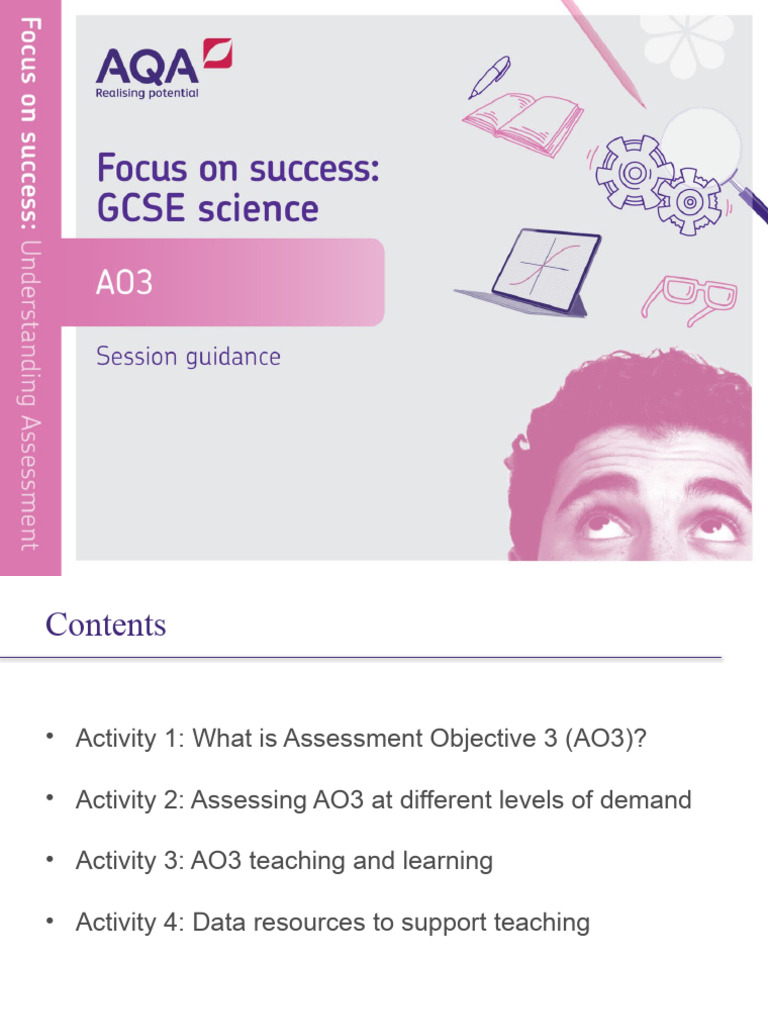 AO3 Session Guidance Presentation v1.0 | PDF | Information | Experiment