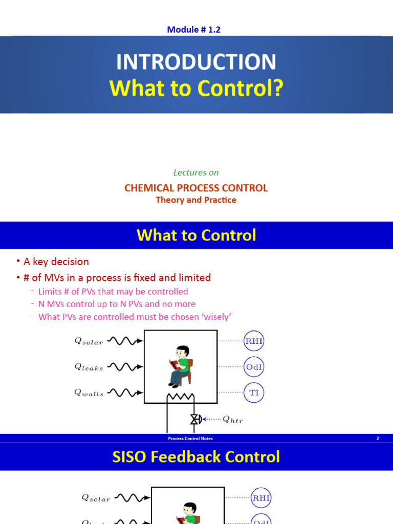 Chemical Process Control Strategies | PDF | Photovoltaics | Control ...