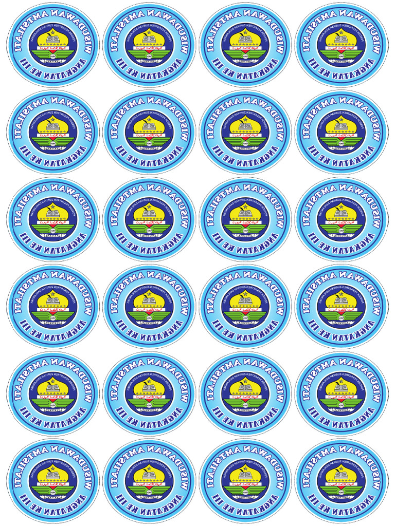 Mendali Wisudawan Amsilati 2 Lembar | PDF