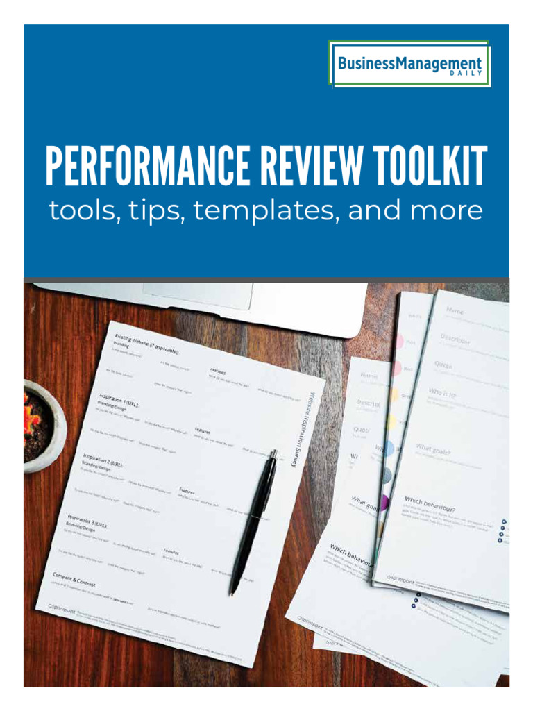 Performance Review Toolkit -- tools, tips, templates, and more | PDF ...