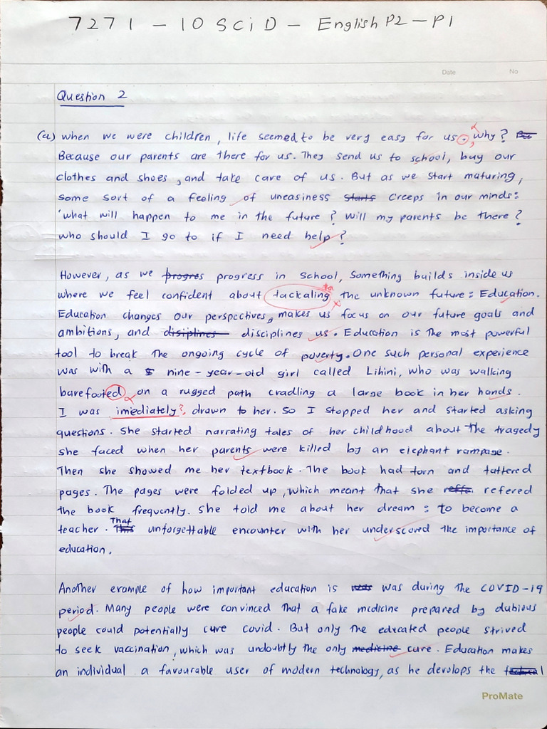 Grade Written Paper | PDF