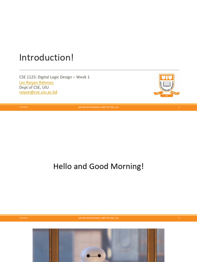 DLD Week 1 - Intro To Number Systems and BCD | PDF | Decimal | Binary ...