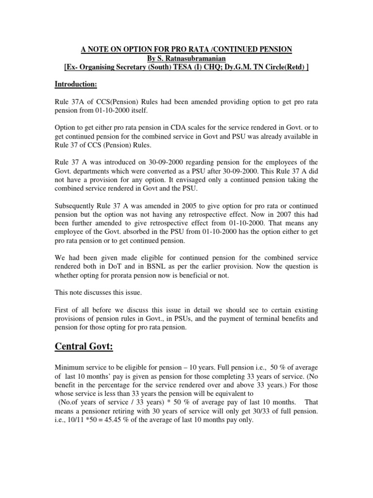 Pension | PDF | Pension | Interest