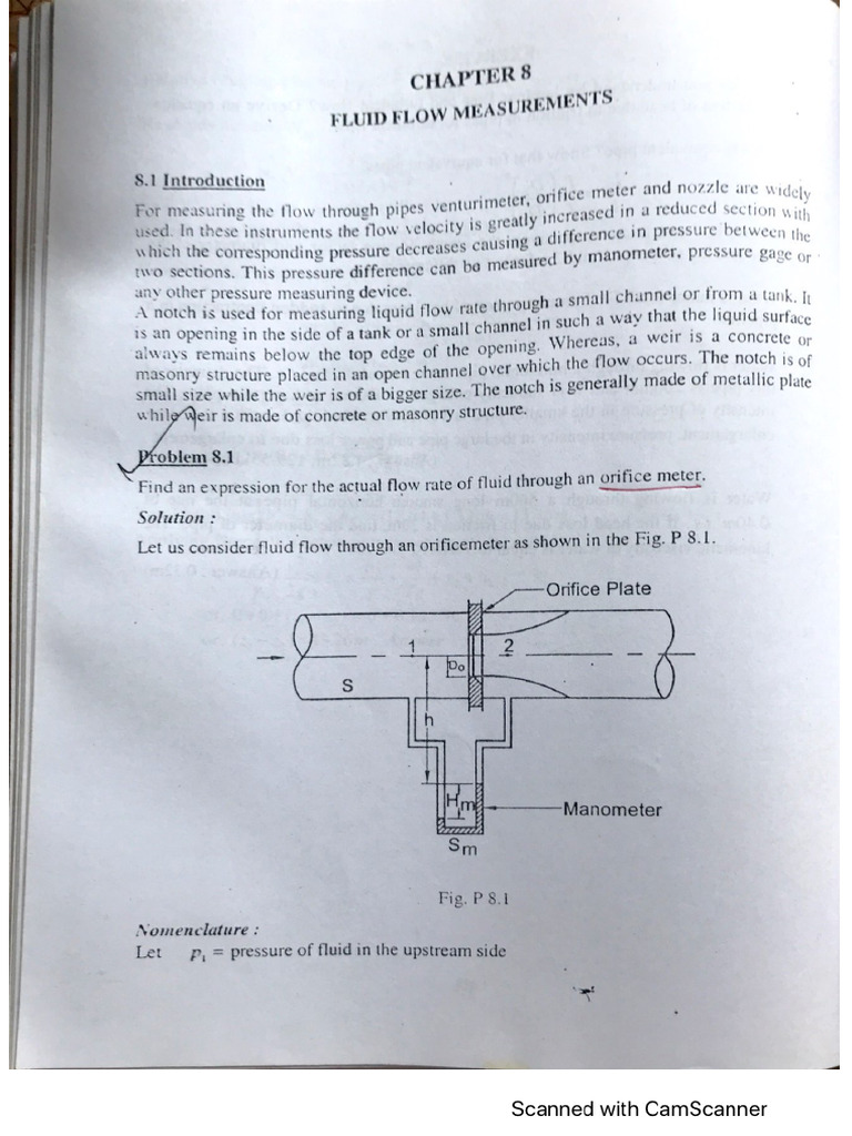 Fluid Measurements derivations | PDF