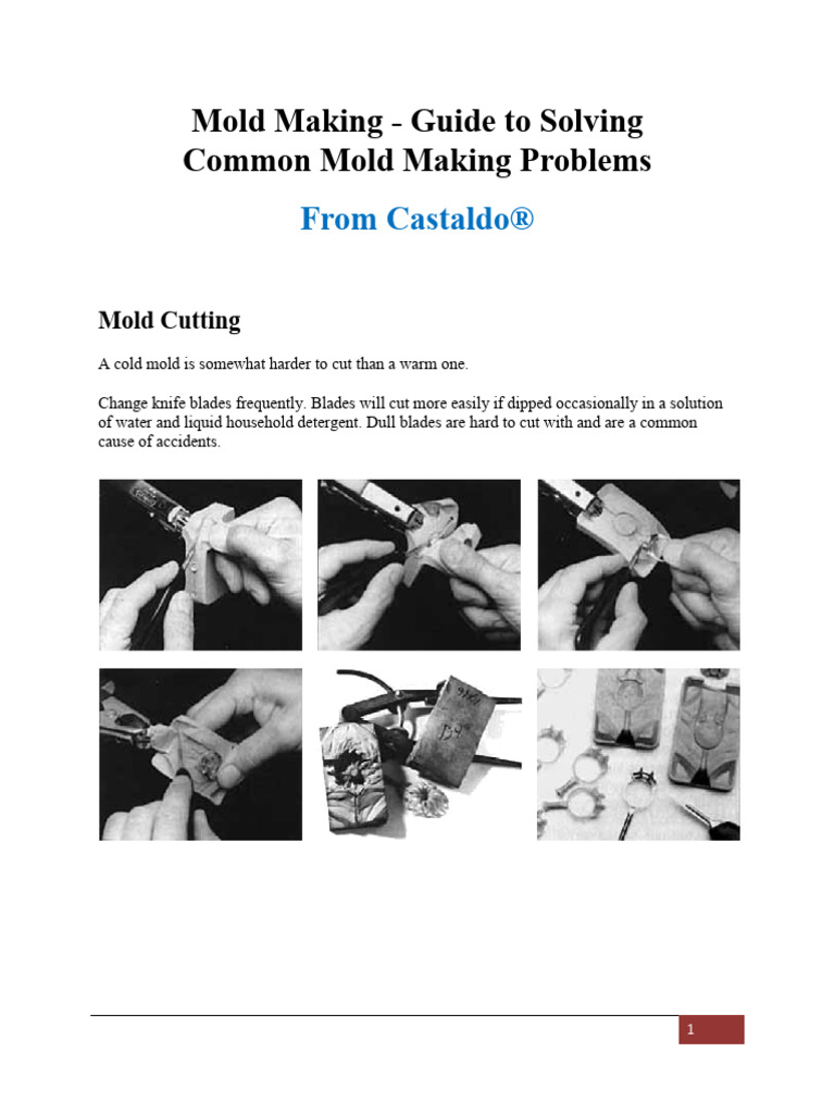Castaldo Mold Making Guide | PDF | Natural Rubber | Hypothermia