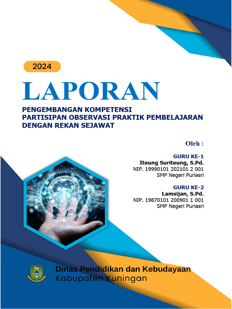 Contoh - Laporan Partisipan Rekan Sejawat | PDF
