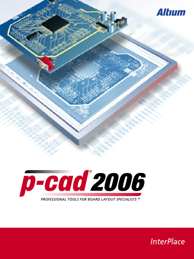 P-CAD 2006 Interplace User's Guide | PDF | Window (Computing) | Menu (Computing)