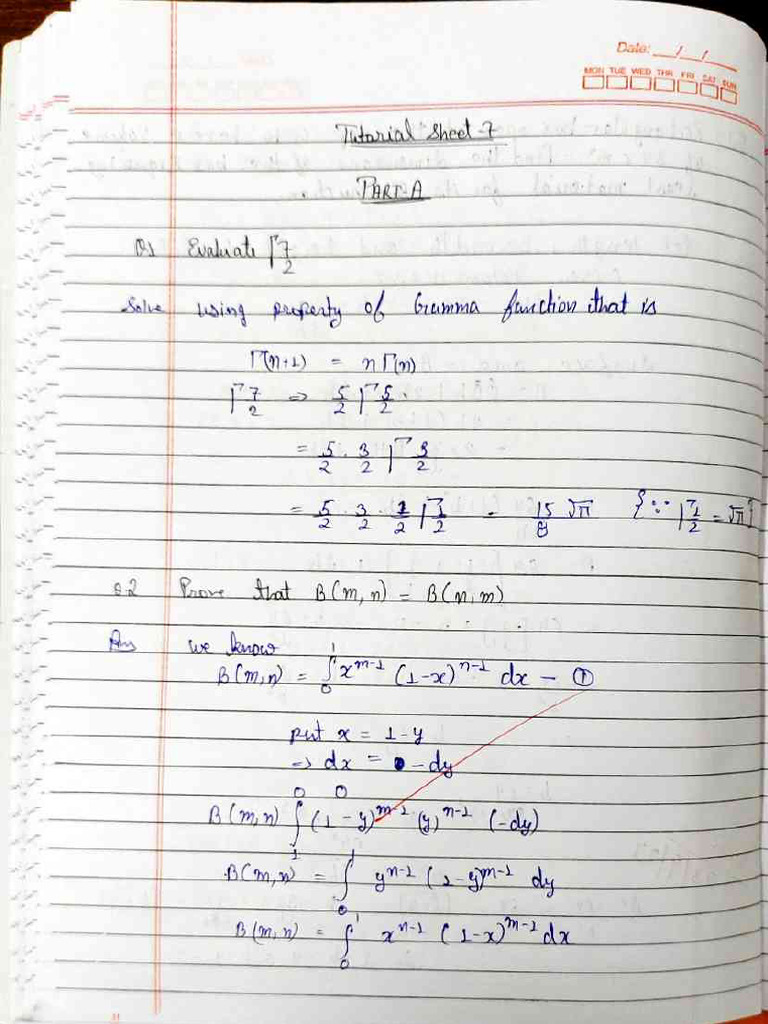 Maths Assignment 7 | PDF