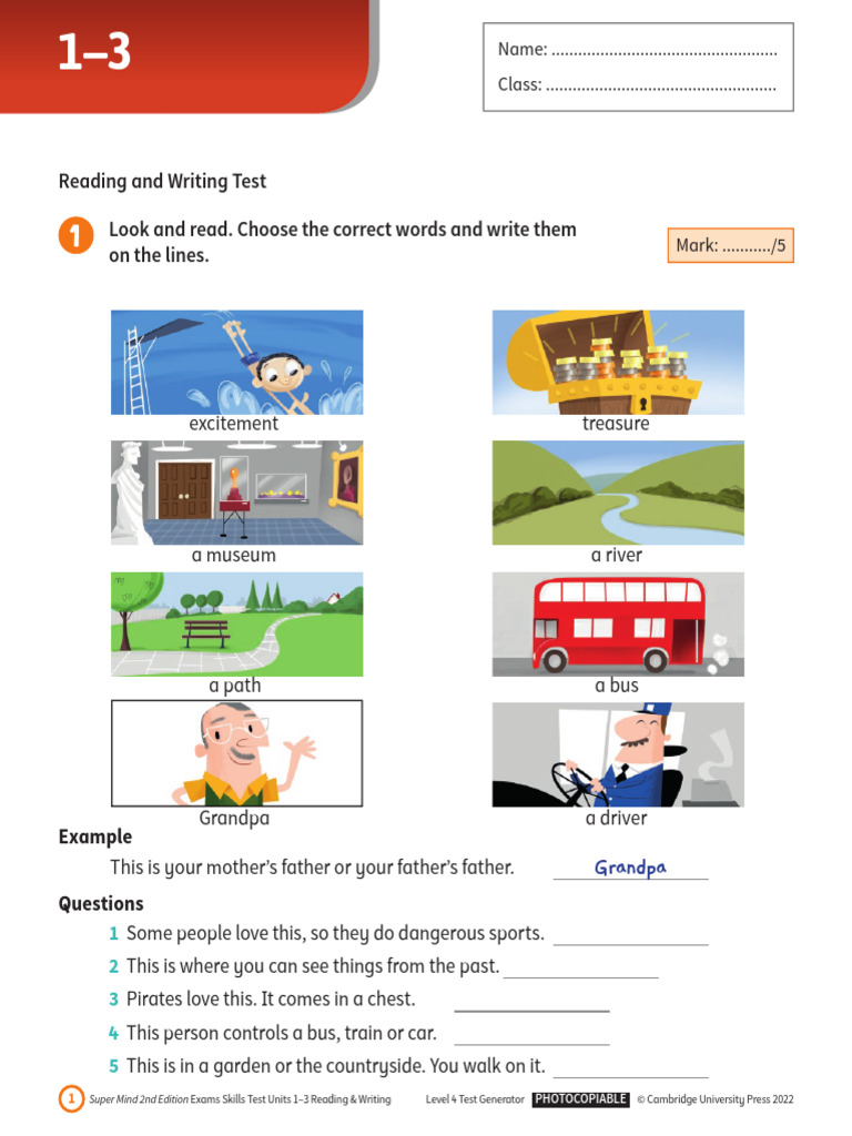 SM2 L4 ExamSkills U123 Reading&Writing | PDF | Tsunami | Earthquake ...