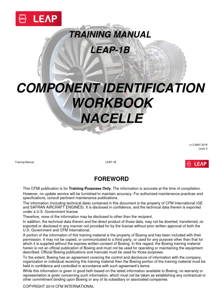 CFM Doc Leap 1B Cid Nac Eb 3 V1 | PDF | Valve | Manufactured Goods