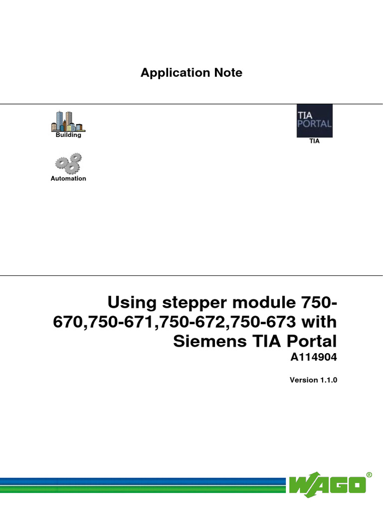 A114904 - en - Using Stepper Modules With TIA Portal | PDF | Computer Program | Programming