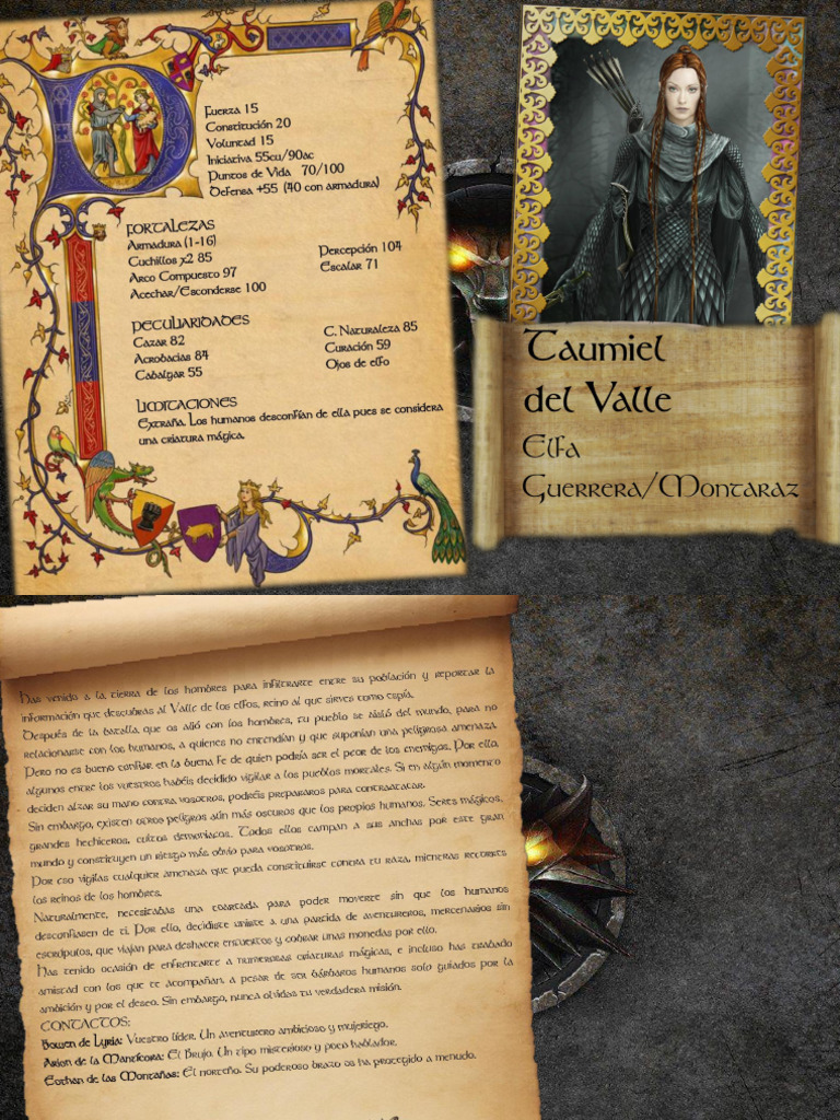 Taumiel Ficha W | PDF