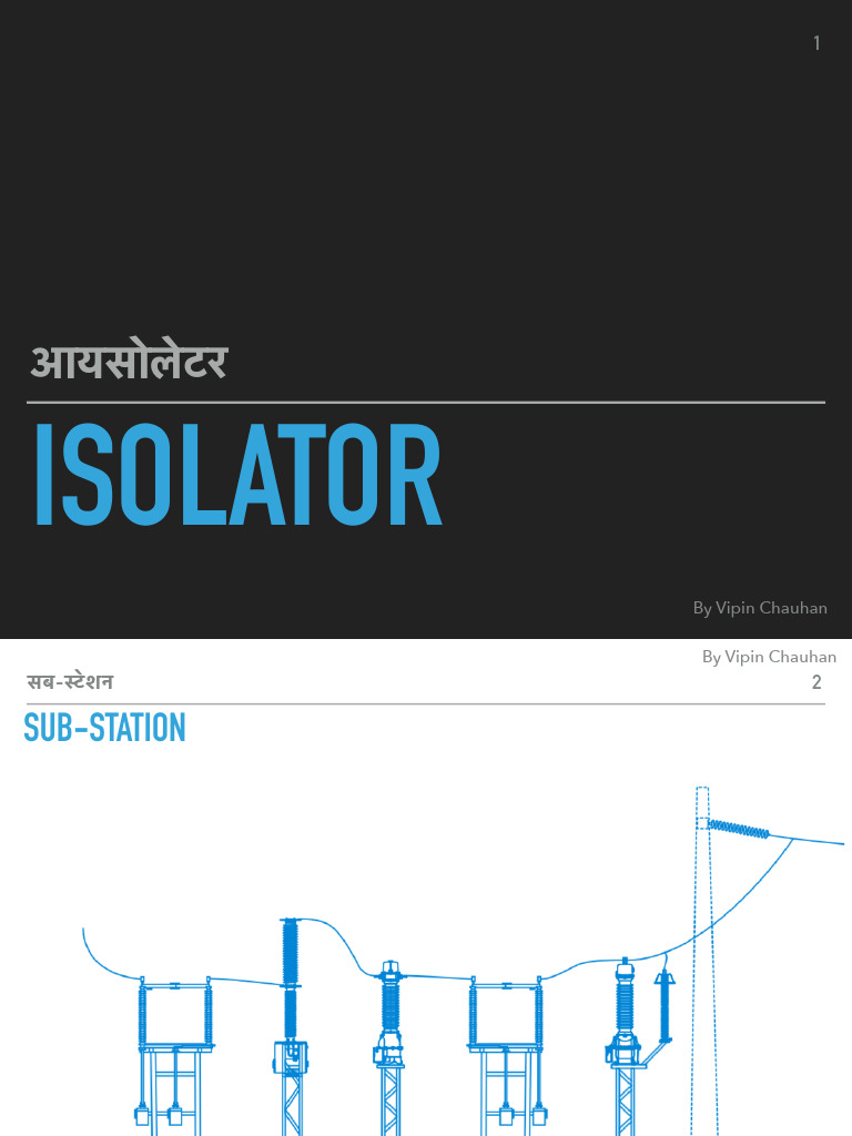 Sub Station Equipments | PDF | Switch | Electrical Substation