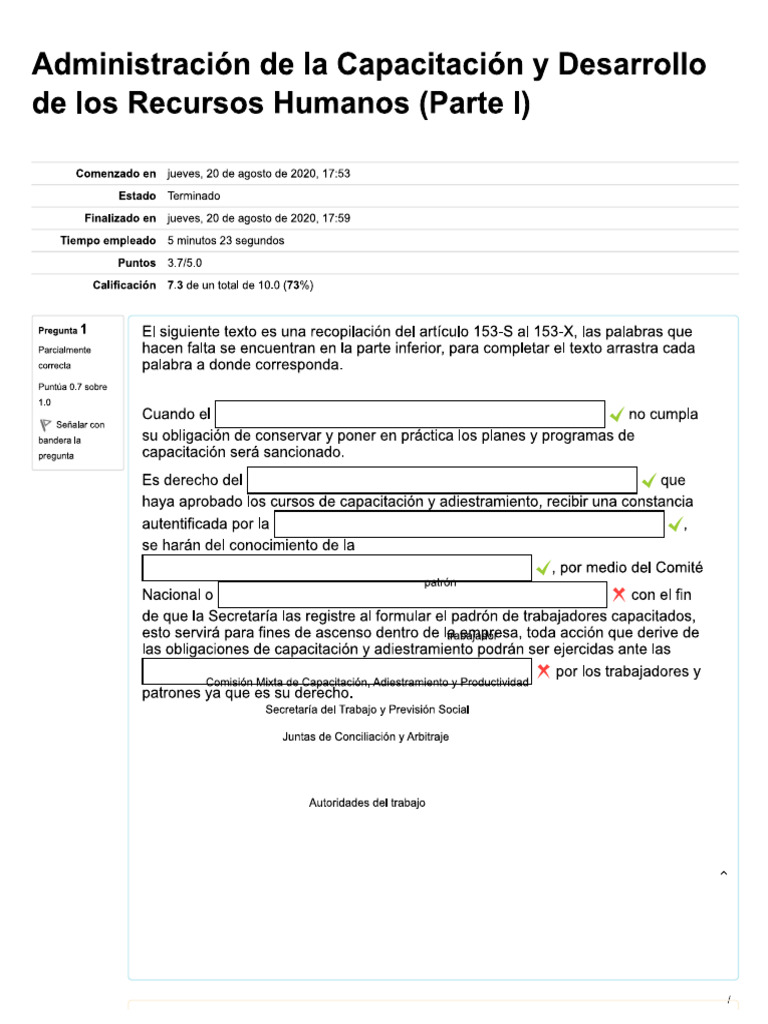 Capacitación y Desarrollo STPS | PDF