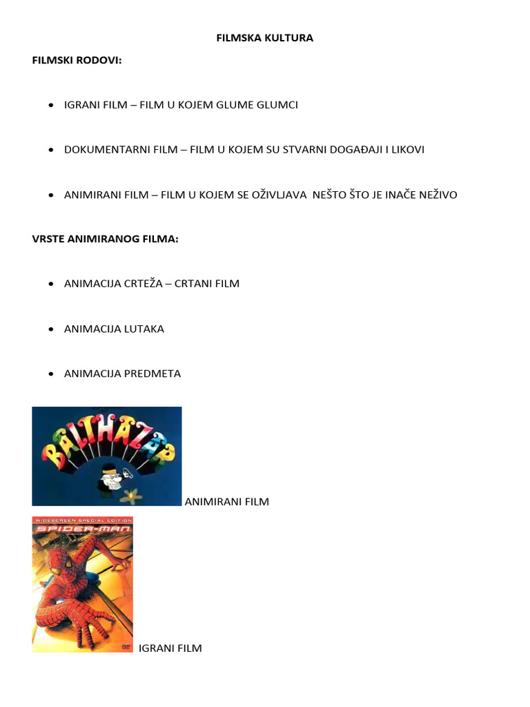 Filmska Kultura | PDF