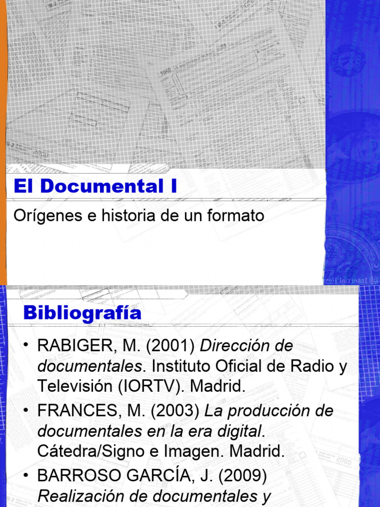EL DOCUMENTAL 1_V4 | PDF | Documental