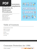 Consumer Rights Case Studies Class10 | PDF