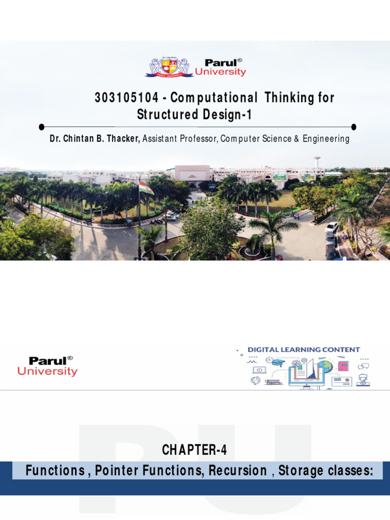 Unit 4 Pdf Pointer Computer Programming Parameter Computer Programming 0581