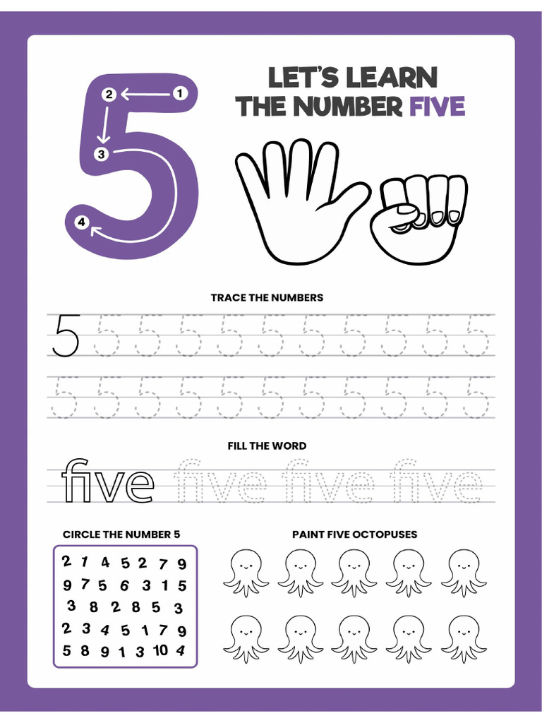 Number 5 | PDF