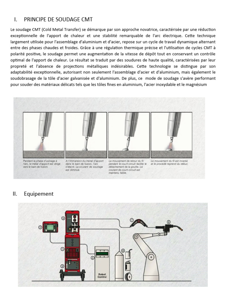 Soudage CMT : Avantages et Inconvénients | PDF | Soudage | Construction
