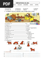 Les Prepositions de Lieu | PDF