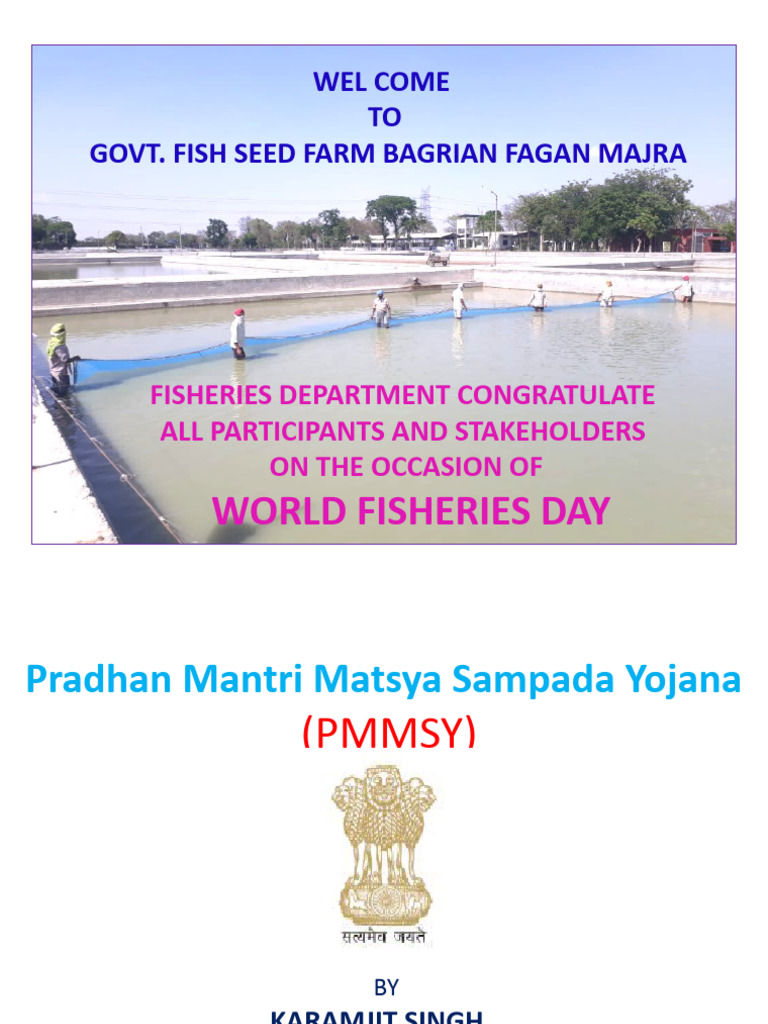 PM Matsya Sampada Yojana Overview | PDF | Fishery | Economies