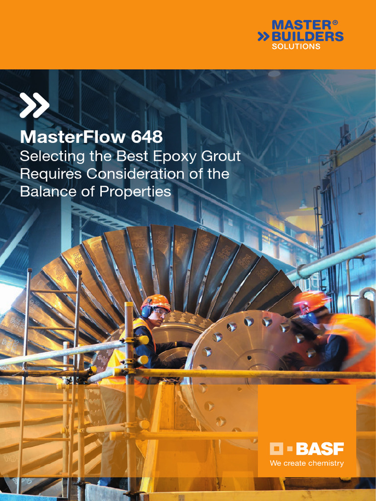 MasterFlow 648 Balance of Properties Brochure | PDF | Strength Of ...