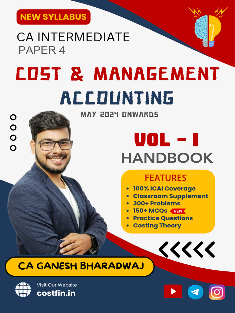 Cost & Management Accounting Handbook | PDF | Cost | Cost Of Goods Sold