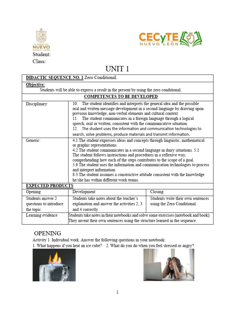 Unit1 Englishiii Ag23 En24 | PDF | Information | Communication