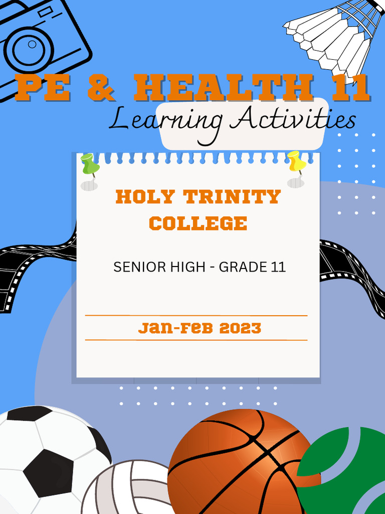 PE HEALTH 11 Learning Activities | PDF