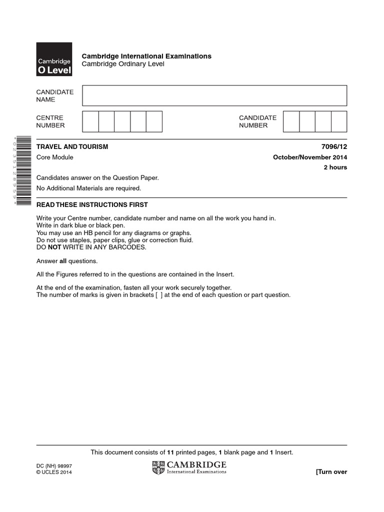 Cambridge Ordinary Level | PDF | Aviation | Transport