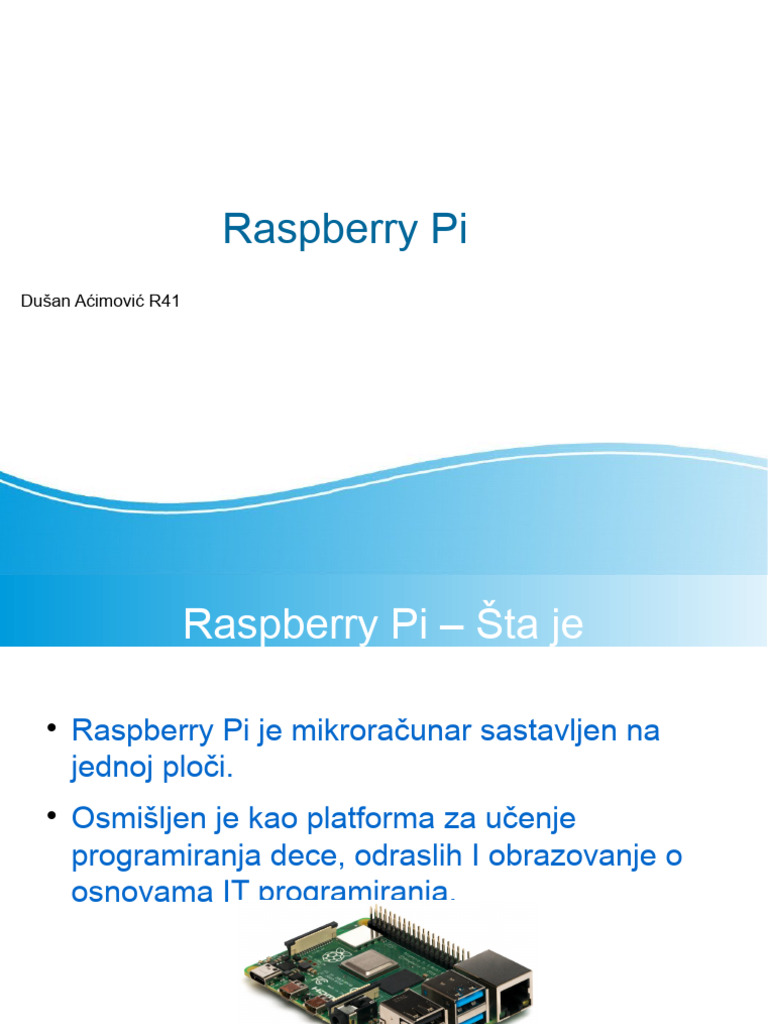Raspberry Pi | PDF