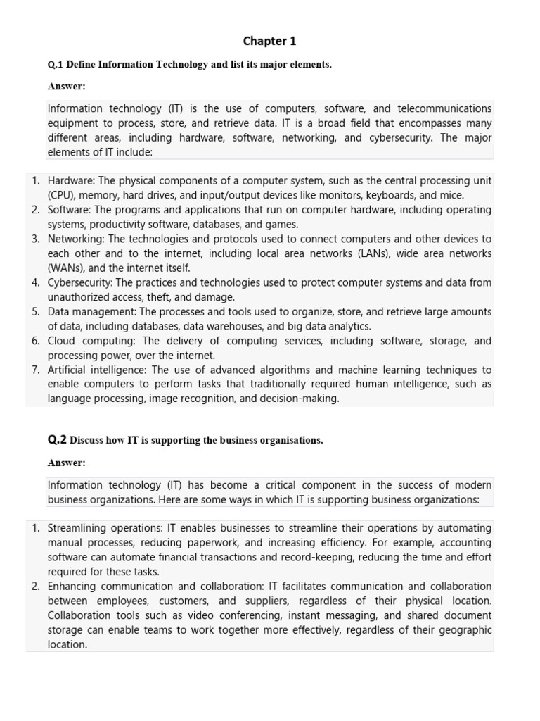 IT Management | PDF | Computer Data Storage | Random Access Memory