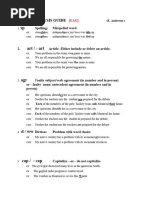 Comm 11 - Correction Symbols and Abbreviations Used in Marking Essays | PDF | Comma | Sentence ...