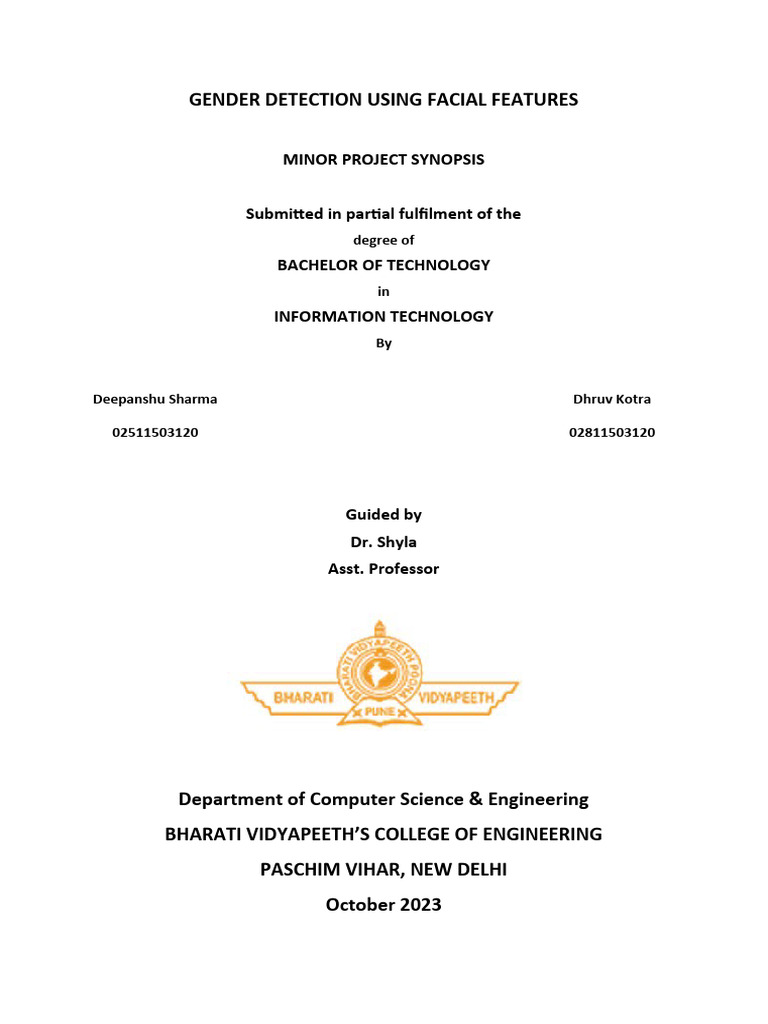 Synopsis 2 | PDF | Deep Learning | Cognitive Science