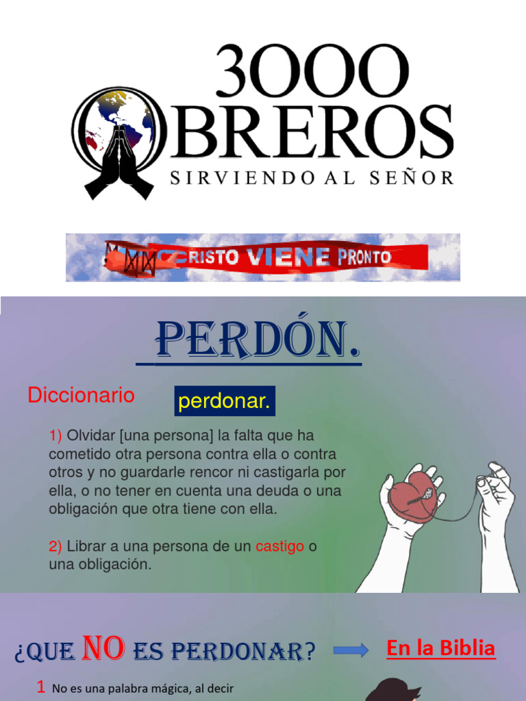 El Perdon | PDF | Perdón | Pecado