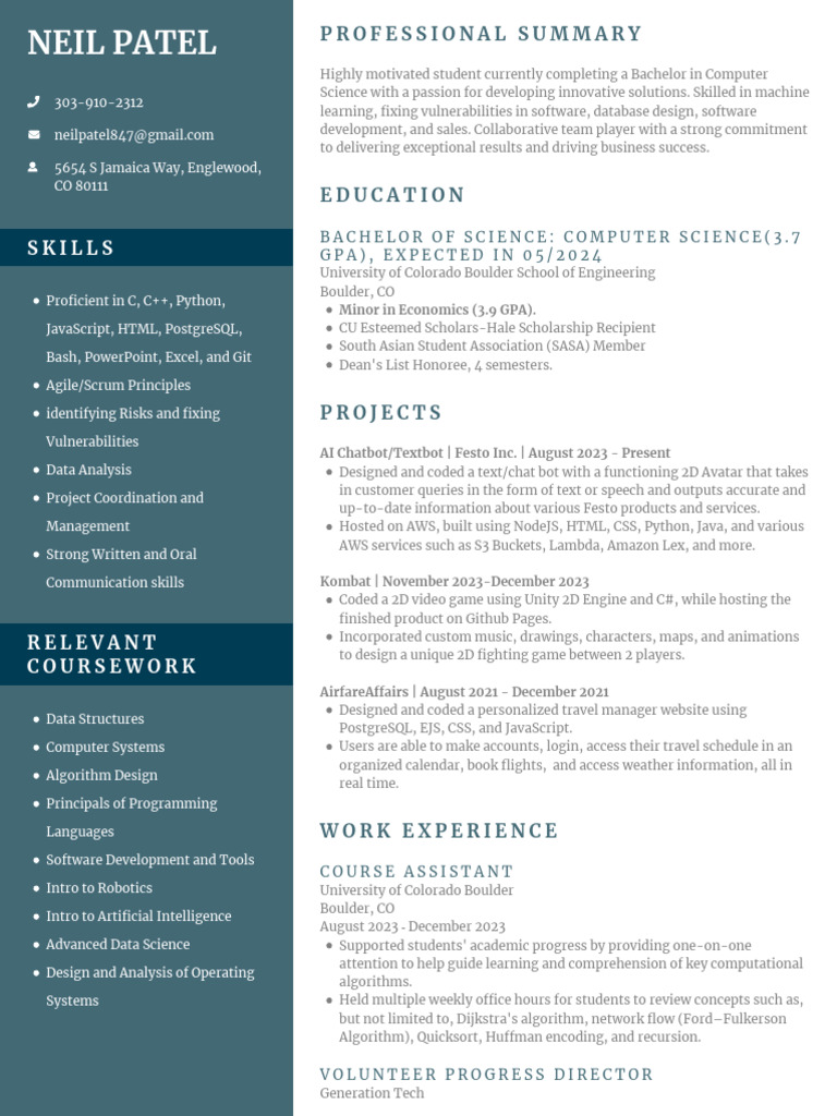 Patel Se Resume | PDF | Amazon Web Services | Software