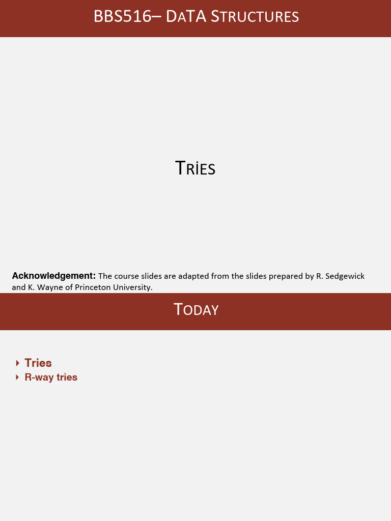 Ders10 Data Structures-Tries | Download Free PDF | Computer Programming ... Ders10 Data Structures-Tries | Download Free PDF | Computer Programming ...